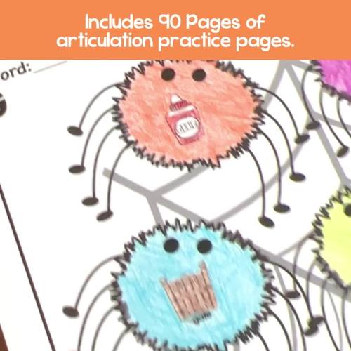 Halloween NO PREP Articulation for Early Developing Sounds ...