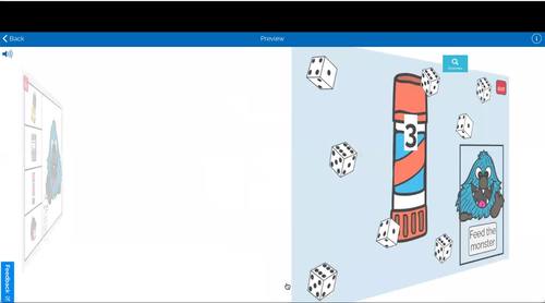 Boom Cards™ Feed the Monster School Supplies-Back to School Digital Game