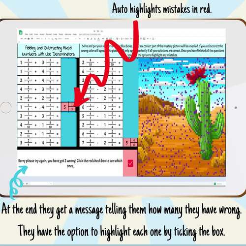 Adding and Subtracting Fractions and Mixed Numbers (Like Denominators ...