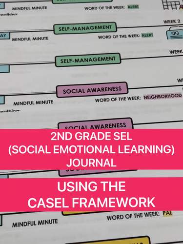 2ND GRADE SOCIAL EMOTIONAL LEARNING BUNDLE - JOURNAL AND POSTERS