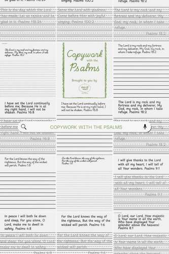 Bible Copywork Bundle | 60 Pages | Psalms + Catechism Handwriting ...