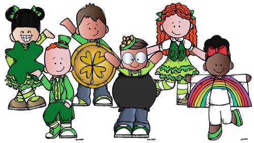 St Patricks Day clip art - Mini - Set 2 - Melonheadz Clipart | TPT