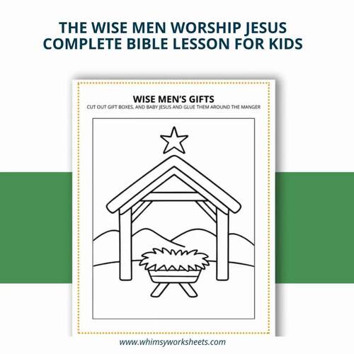 The Wise Men | Matthew 2:1–12 Bible Lesson for Kids | 82-Page Printable ...