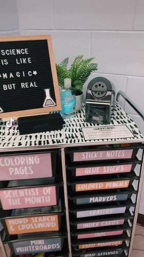 Simple Boho: EDITABLE Teacher Tool Box and 10-Drawer Rolling Cart Labels