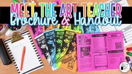 Meet the Art Teacher Night Editable Template for Open House & Back to ...