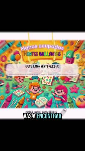 Cuadernillo de actividades para Kinder en español by Vasquez Elementary