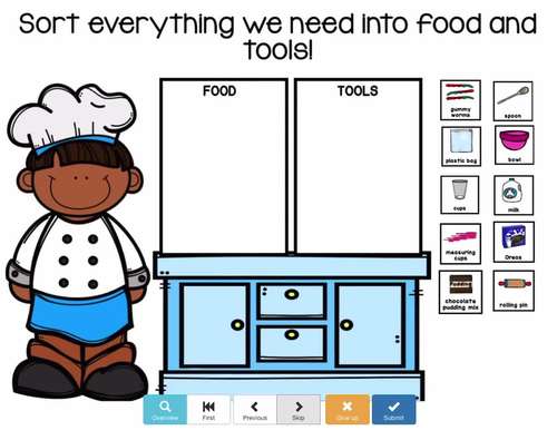 Visual Recipe BOOM Cards™ | DIRT CUPS | Speech Therapy by Live Love Speech