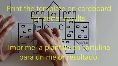 Medieval Castle Craft easy Knights Princess Middle Ages Manualidad Castillo