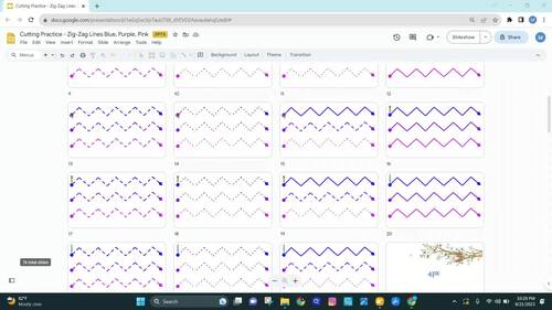 Cutting Practice Scissor Activities | Tracing Lines | Prewriting Worksheets