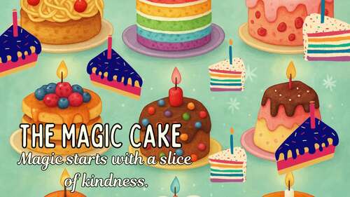 The Magic Cake | Relaxation Story & SEL Kit for Kids | Breathing Activity