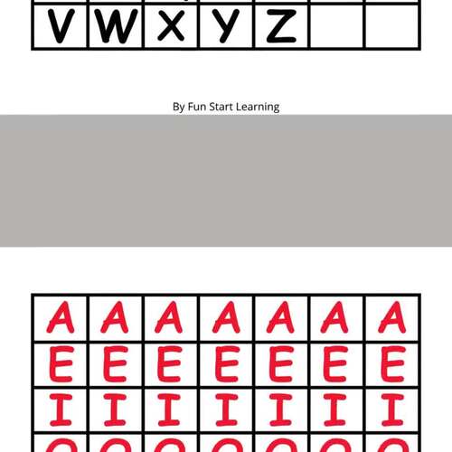 Printable Letter Tiles & Word Building Mats | Phonics & Spelling Activity.