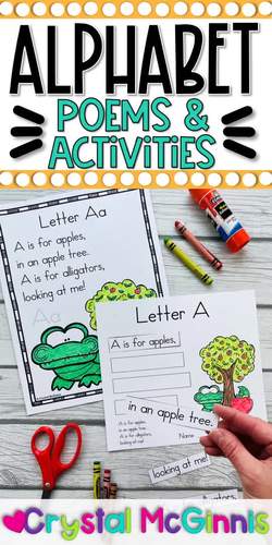 Alphabet Letter Poems & ABC Activities - Alphabet Worksheets & Alphabet ...