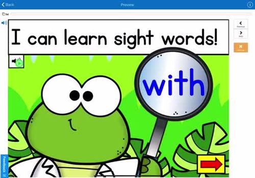 High Frequency Words Errorless BOOM CARDS Bundle of Sight Words | TPT