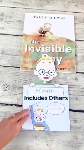 The Invisible Boy Read Aloud Activity: How to Include Others Back to ...