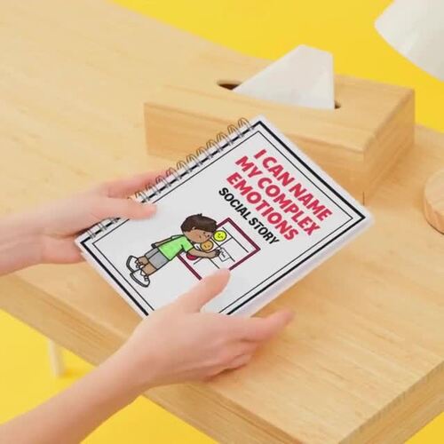 Naming complex emotions Social Story: Poster & Self Reflection Sheet ...