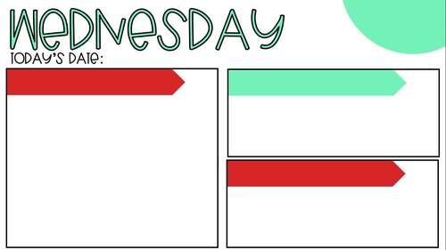 Editable Digital Classroom Agenda Slides | Google Slides by The TEACHer ...