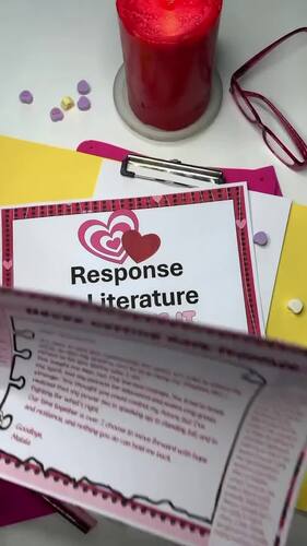 Valentine's Day Projects for Reading Response | Creative Activities for ...