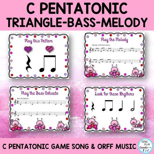 Valentine's Day Music Lesson and Orff Song: "Who Will Be My Valentine?"