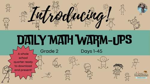 BUNDLE Daily Math Number Talks Digital Classroom Story Problems-180 Days!