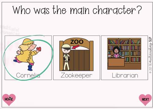 The Day It Rained Hearts Book Companion | Boom Cards™ & Printable