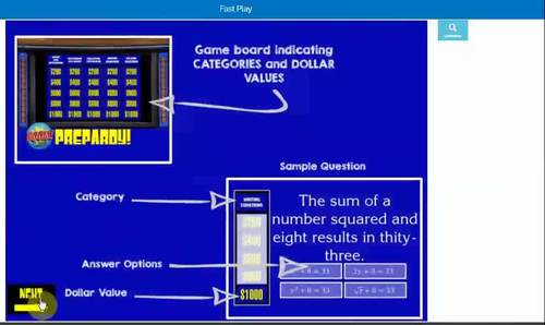 PREPARDY! 4 Team BOOM Cards-Algebra Expression & Equations by Mathy Techy