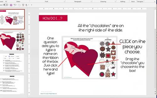 Valentine's Day GLYPH printable and DIGITAL glyph ENGLISH VERSION