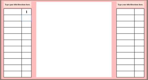 Mystery Digital EDITABLE LOW PREP - Bunny PIXEL ART Reveal Template