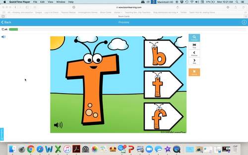 Boom Cards Alphabet - With Video Distance Learning by Della Larsen's Class