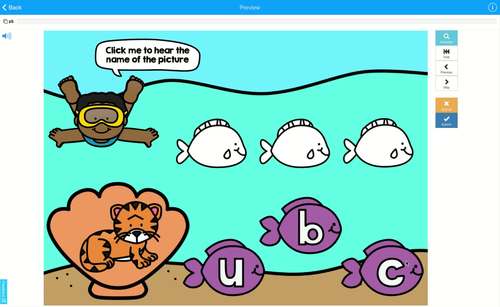 CVC Words Boom Cards for Kindergarten by Krafty in Kinder | TPT