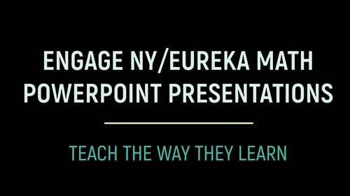 Engage NY Math PowerPoint Presentation 1st Grade Module 4 Lesson 1