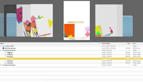 Colorful Mockup Photos to Advertise Products - Styled Mockups, Stock Photos