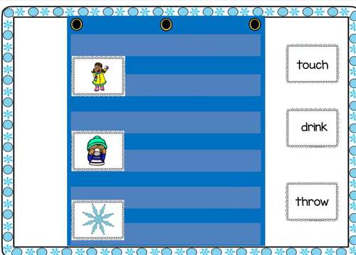 Winter Deck for Kindergarten and 1st Grade | Winter Literacy | Boom Cards