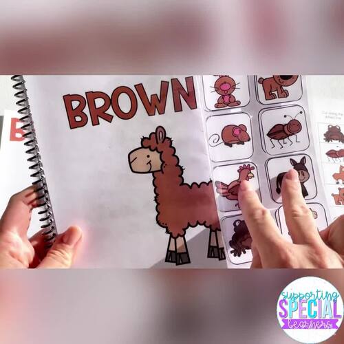 Learning Colors Activities - Interactive Books, Workbooks & Worksheets