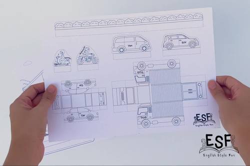 3D Pop-up Vehicle and Scene by Mr Es Specialties | TPT