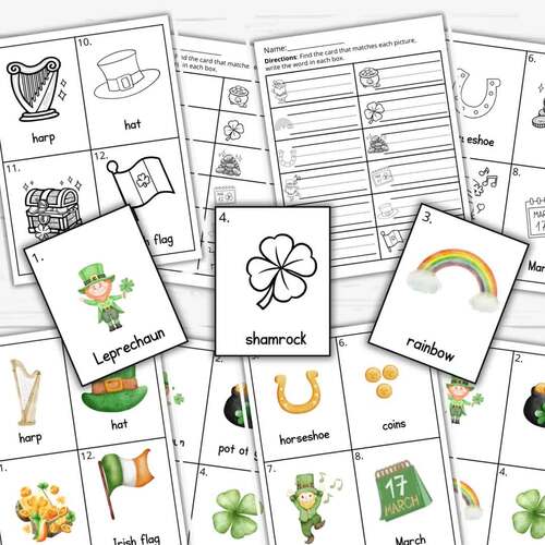 St. Patrick’s Day Write the Room Activity | Fun and Engaging Literacy ...