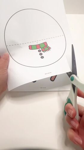 Snowman 3D Craft | Winter Craft for Kindergarten by Liv and Leb | TPT
