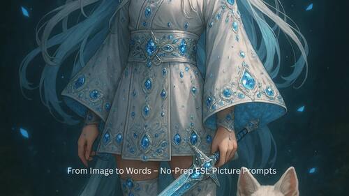 No-Prep ESL Speaking Prompts | Fun Conversation Worksheets with Pictures