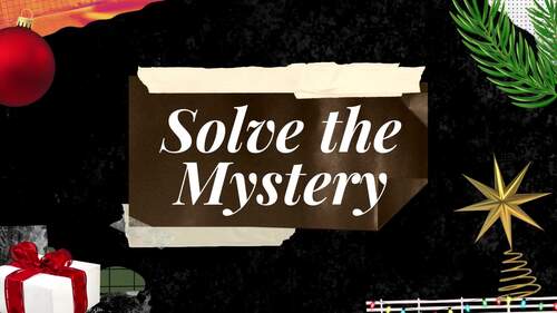 Fun, Engaging ELA Activity | Critical Thinking Christmas Word Puzzle ...
