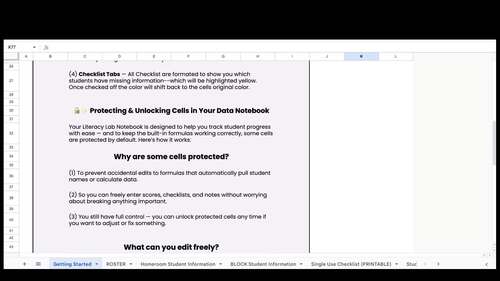 Literacy Lab: All-in-One Reading & Writing Data Notebook | Small Group ...