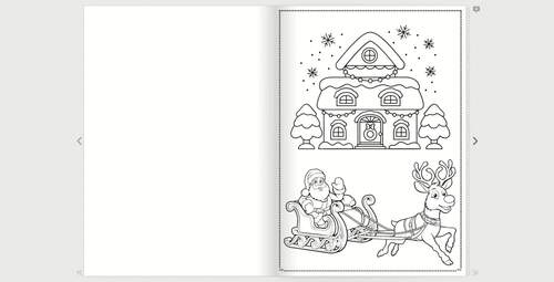 Christmas Holiday Coloring Book by JWN | TPT