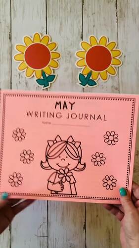 Monthly Writing Journals for Special Education - May | TPT