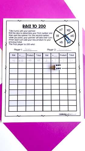 Multiplication Fact Fluency Review Games: 0-12 & Multiples of 10 | 3rd ...