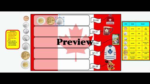 O Canada Money Skills ( Canadian Coins) - Digital Activity/Distance ...