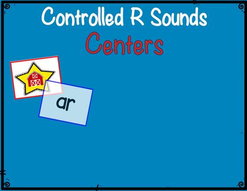R Controlled (Bossy R) Vowels Phonics Centers by The Teaching Scene by ...