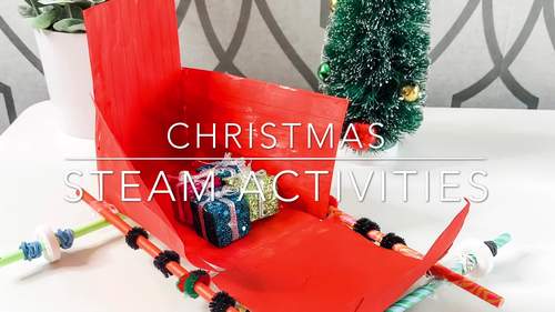 Christmas STEM Activities and Challenges | December STEM Activities