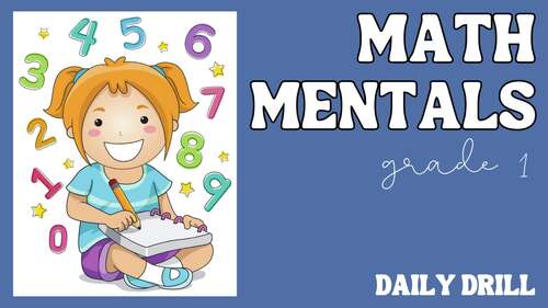 Grade 1 Math Mentals Daily Drill by Finance Curriculum Hub | TPT
