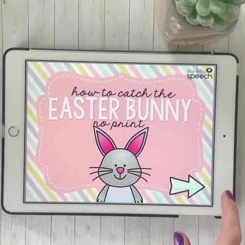 How to Catch the Easter Bunny BUNDLE (Print & No Print Distance ...