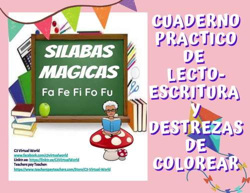 COLECCION SILABAS MAGICAS FA FE FI FO FU by C3 Virtual World | TPT