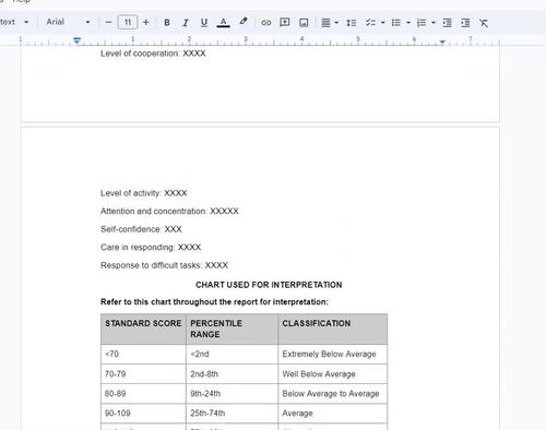 WJIV- Test of achievement abilities -Full Report | TPT
