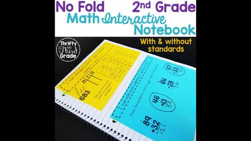 2nd Grade Math Interactive Notebook by Thrifty in Third Grade by Cassie ...